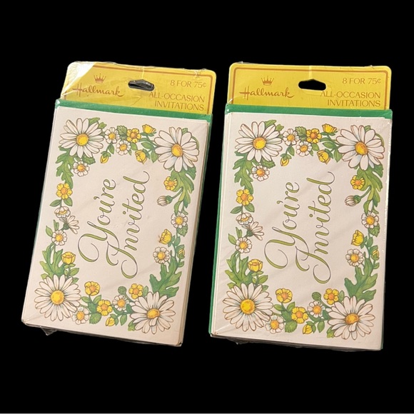 Hallmark | Party Supplies | Vintage Hallmark Invitations With Envelopes ...